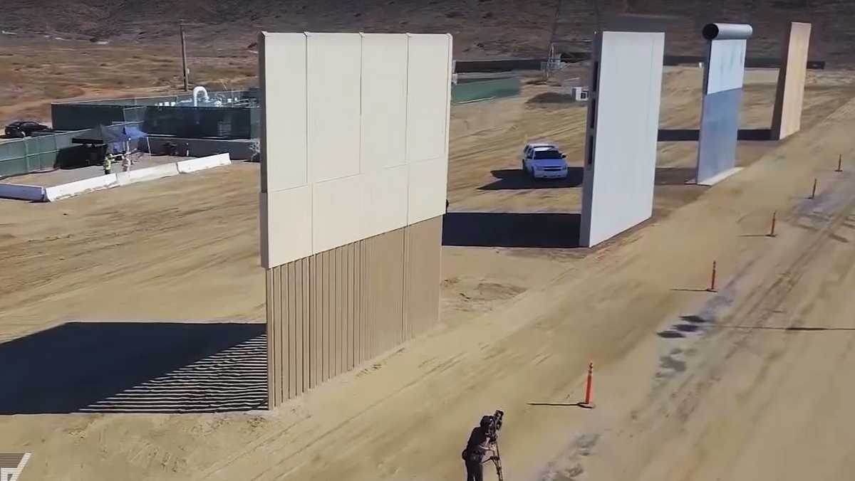 Sledgehammers will help test border wall prototypes