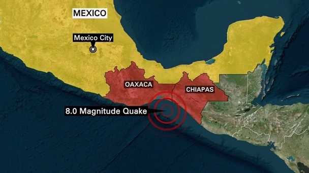Death toll rises to 60 in powerful Mexico earthquake