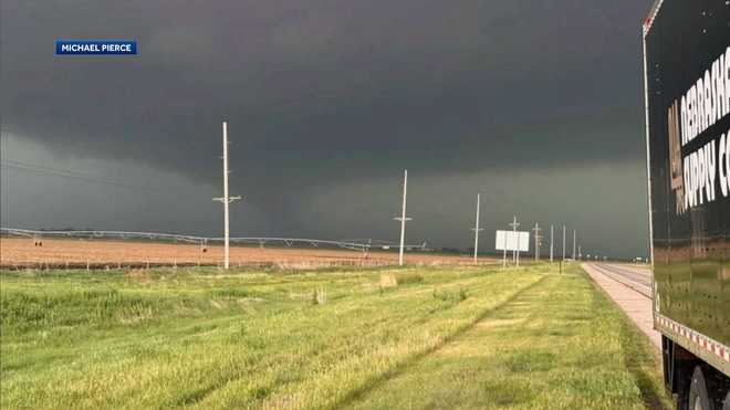 Nebraska severe weather: Photos, video from Monday's storm