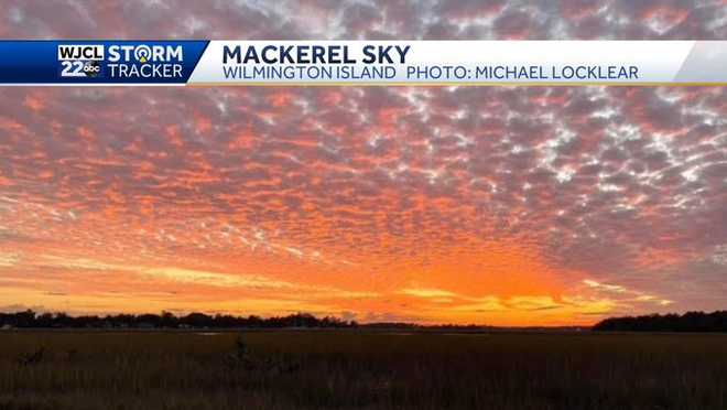 Savannah: Warmer highs in the 70s likely