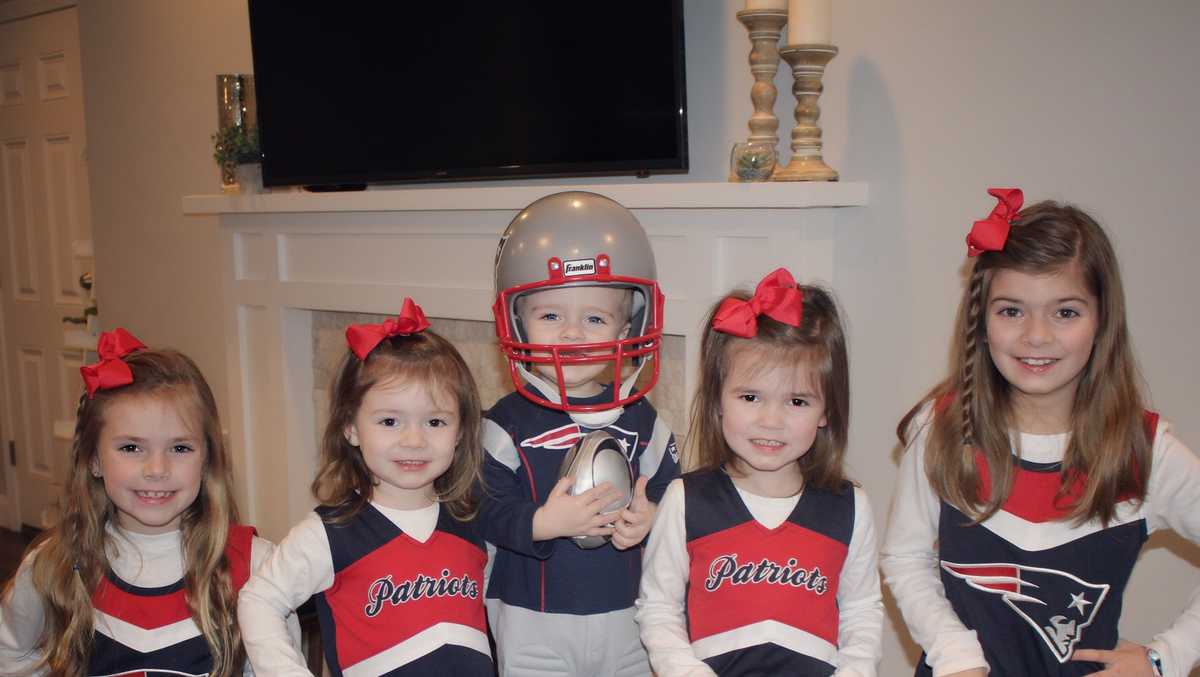 uLocal: Adorable Patriots fans prepare for the Super Bowl