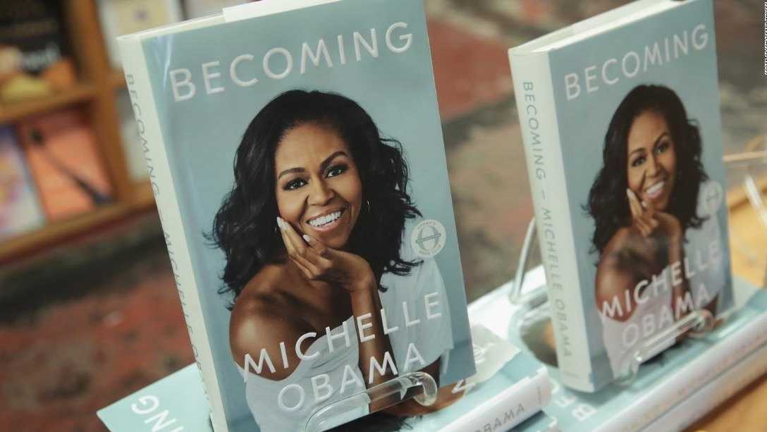 Michelle Obama's 'Becoming' is 2018's best-selling book