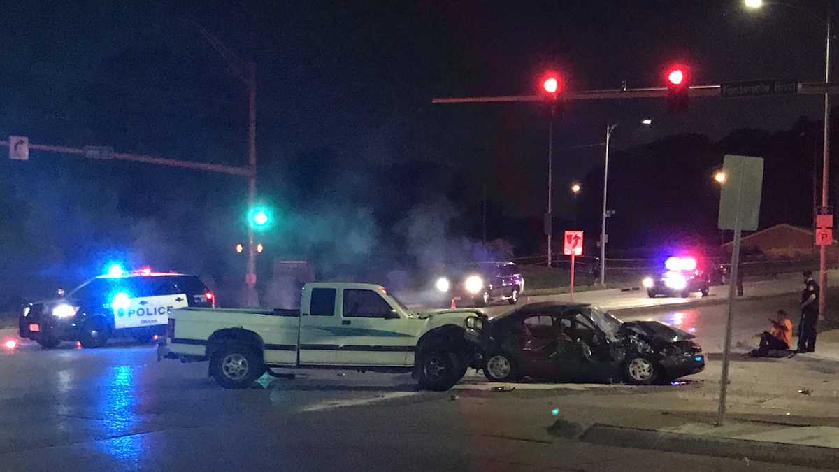 Three people critically hurt in crash near Fontenelle Park Three people critically hurt in crash near Fontenelle Park