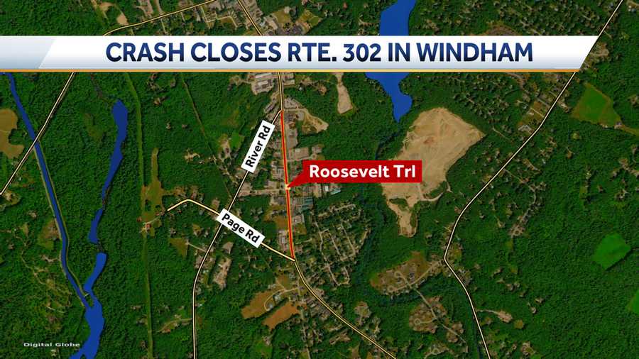 Bicyclist killed after crash on Route 302 in Windham