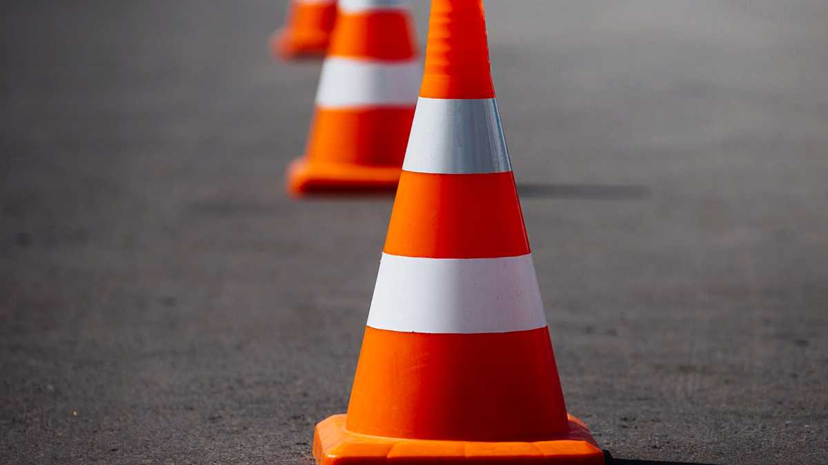 Maine fire departments say dozens of traffic cones are missing