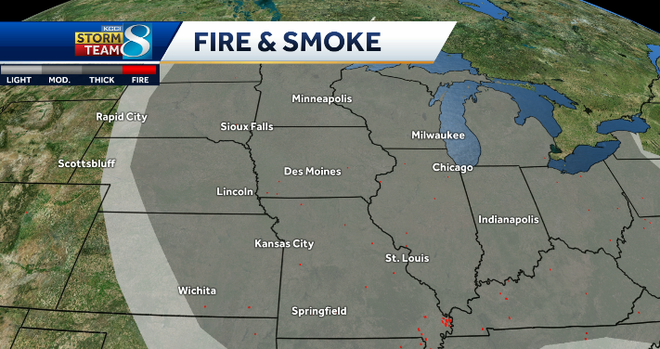 Warm and dry throughout central Iowa