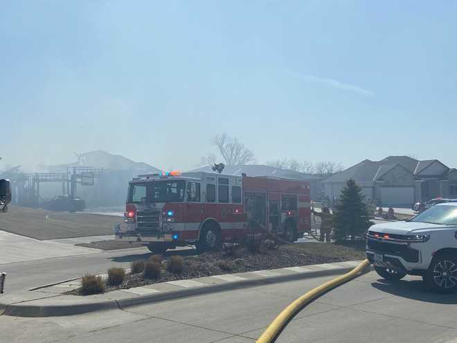 Explosions, fire heavily damage Bennington home