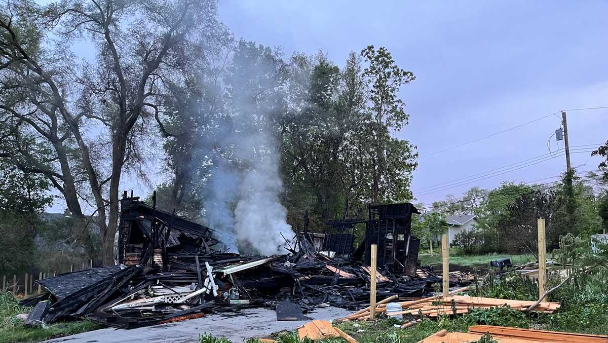 Flames destroy home near 33rd, Ohio streets