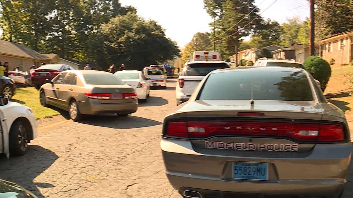 Woman shot and killed outside a home in Midfield