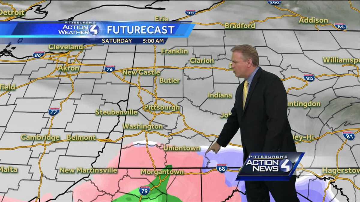 Pittsburgh's Action Weather forecast for Friday, January 13th