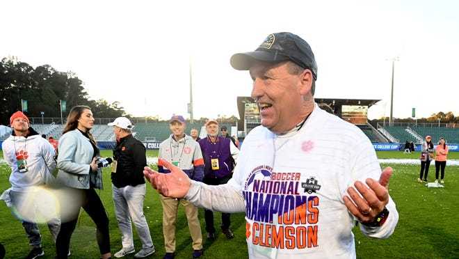 Clemson Soccer's Mike Noonan wins Coach of the Year