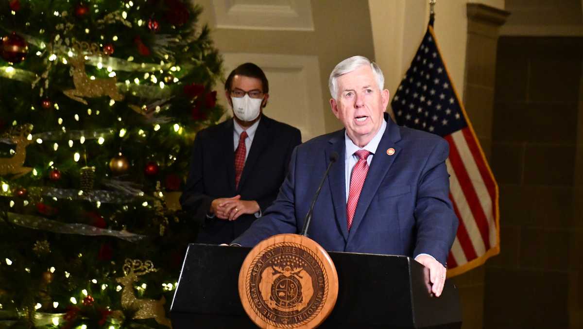 Parson marks Missouri bicentennial with party-less inaugural