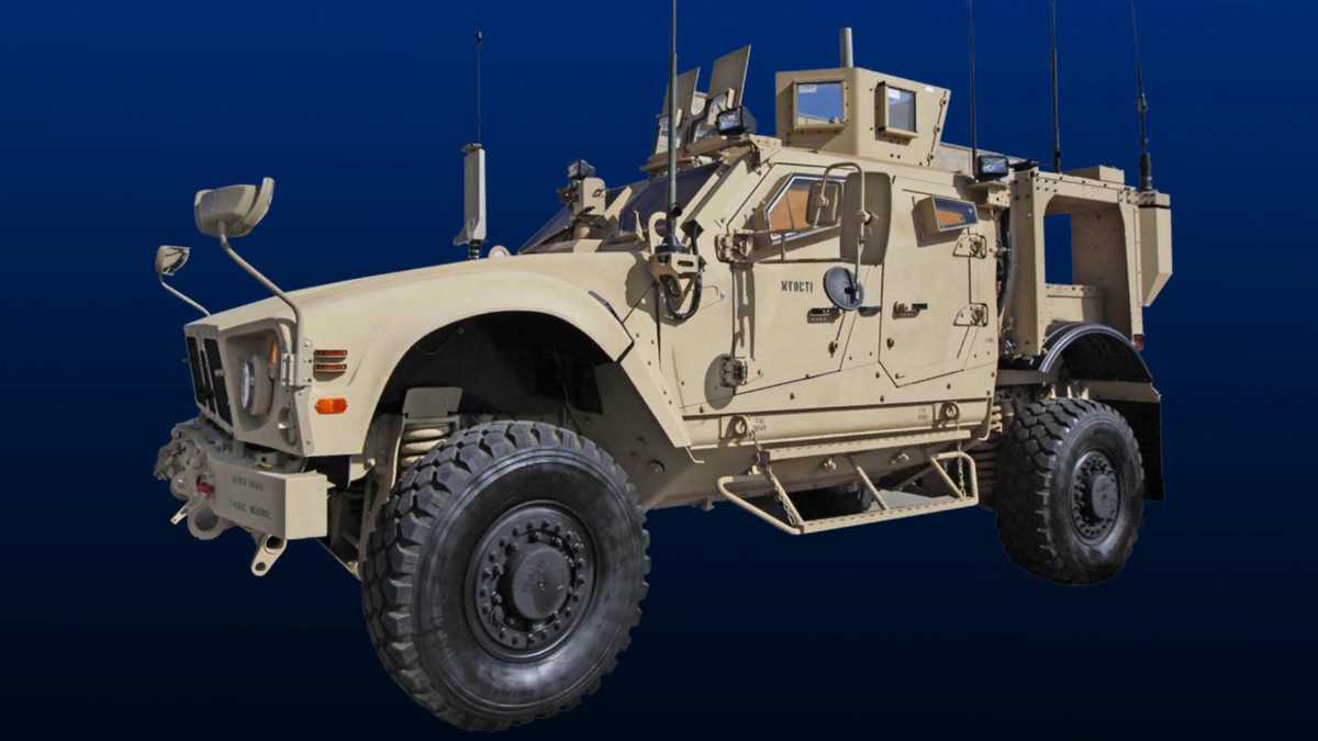 Official: Humvee dropped from plane by mistake in rural area