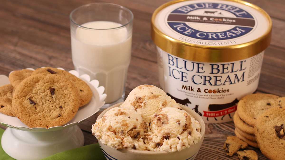 Blue Bell fan favorite flavor hits stores this month – Milk & Cookies