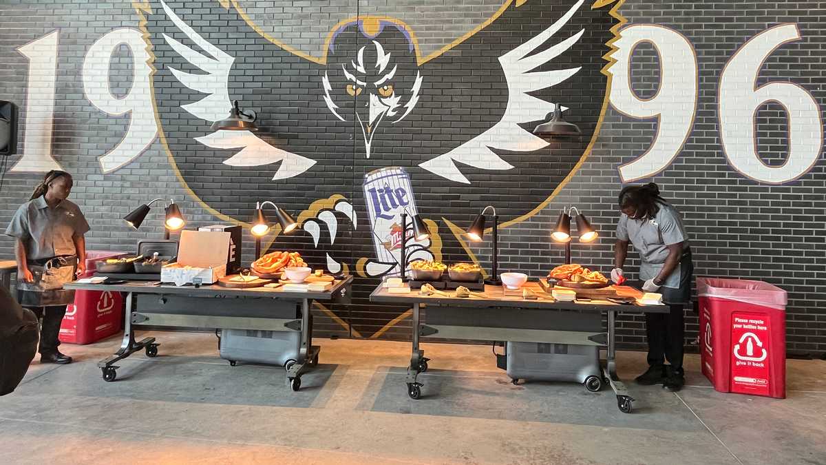 Photos: Ravens unveil upgrades to food