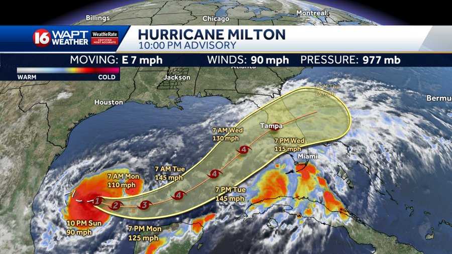 Milton expected to hit Florida as a major hurricane