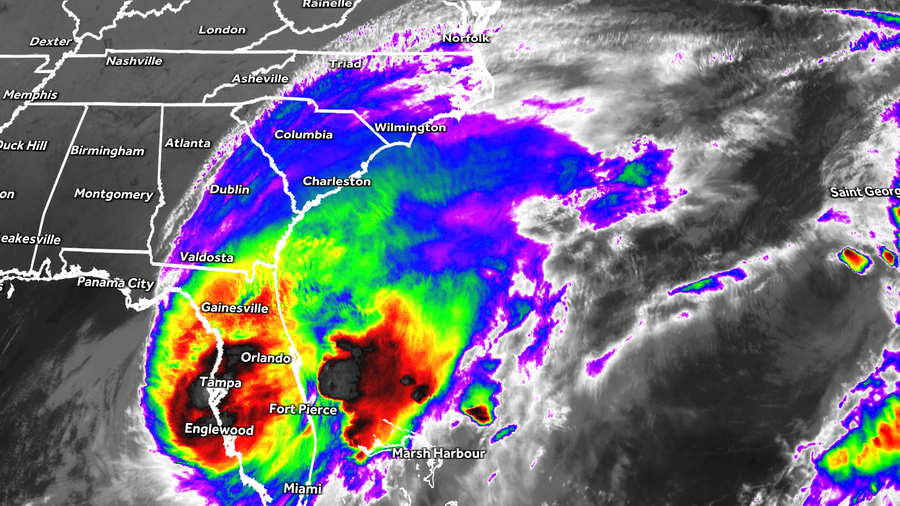 HURRICANE MILTON: storm reports and rainfall totals in Florida