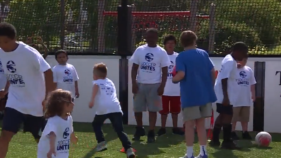 FC Cincinnati, kids break in new mini pitch in East Price Hill