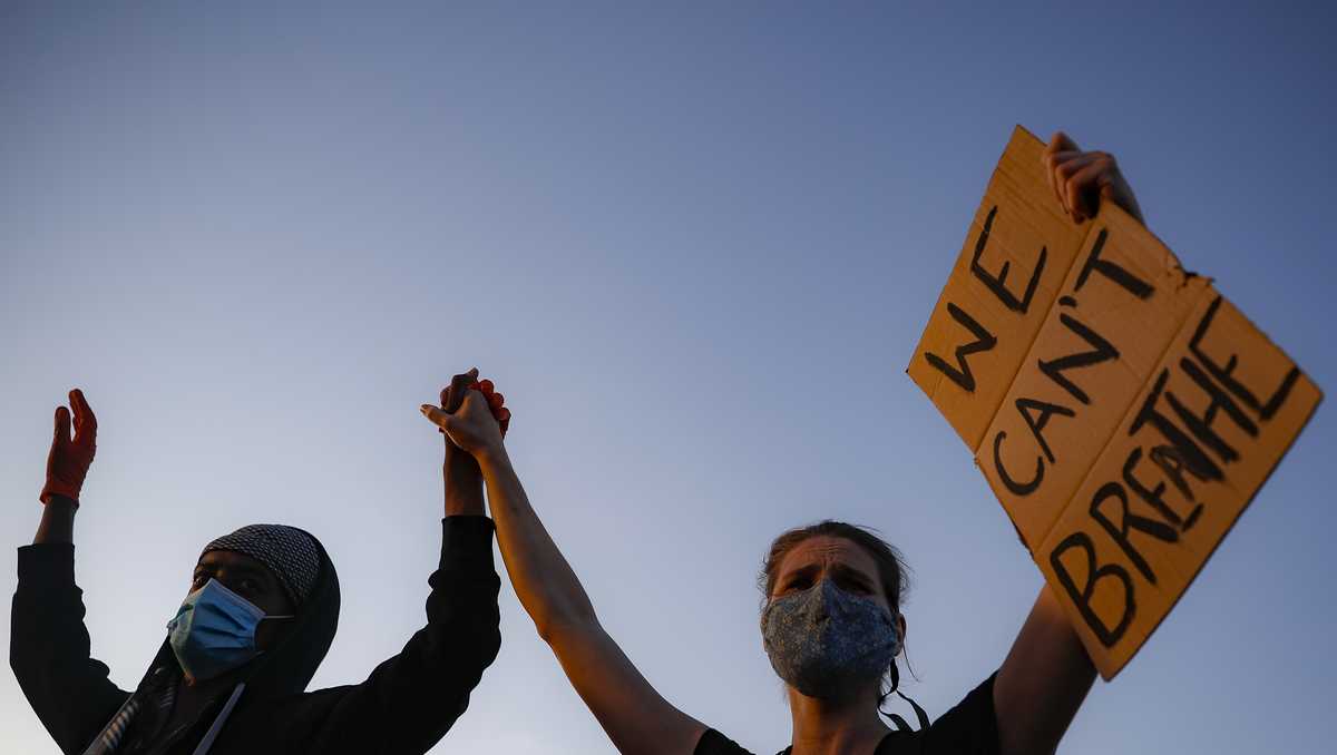 Protests erupt in Minnesota and a historic space launch is postponed ...