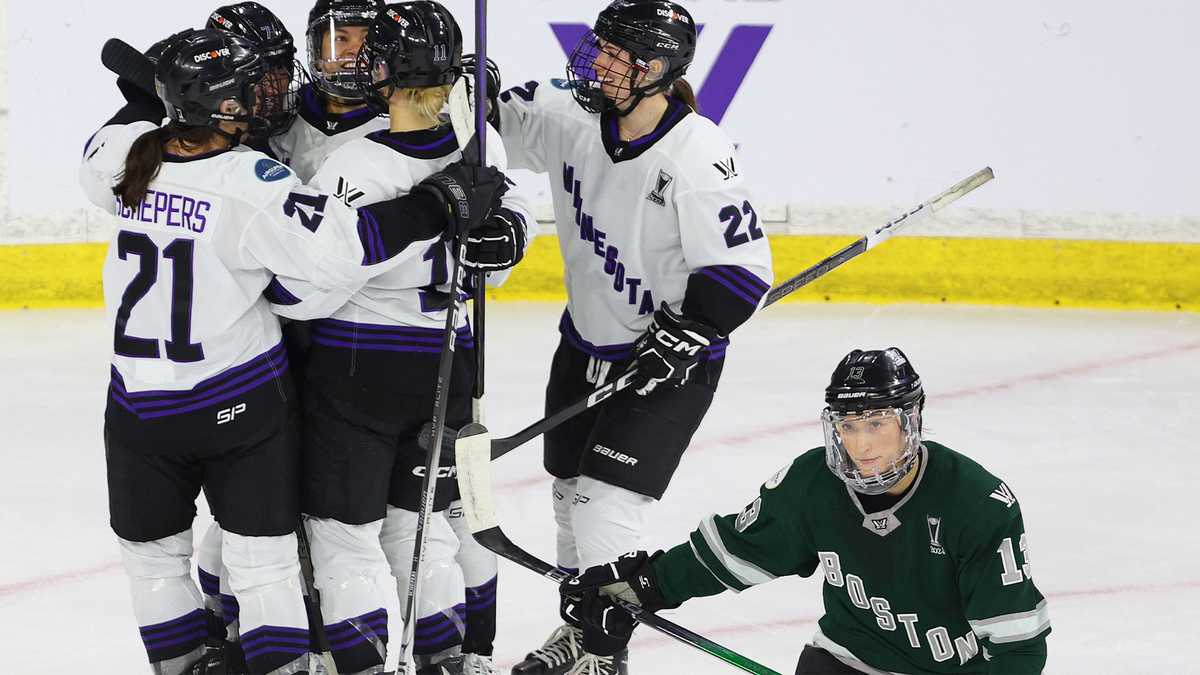 Minnesota tops Boston in Game 2 to even PWHL finals
