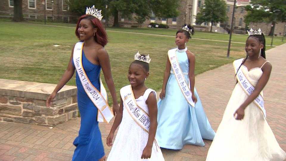 Girls who won new pageant set sights on HBCUs