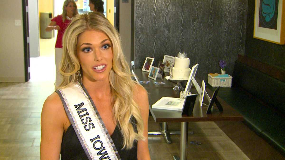 2017 Miss Iowa gets ready to compete in national competition