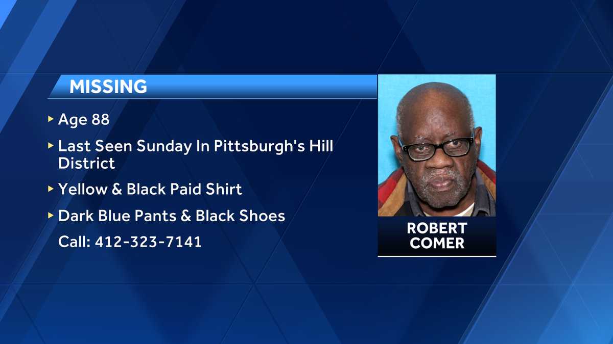 Pittsburgh Police Ask Publics Help In Locating Missing Man