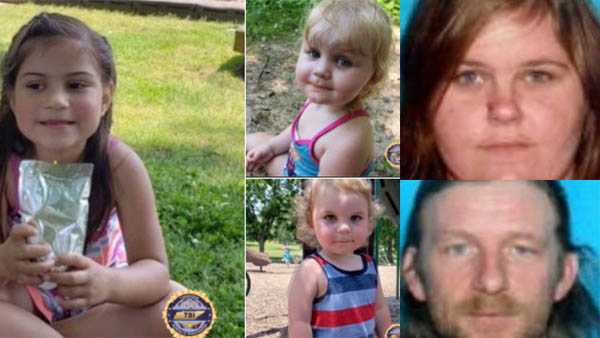 3 Tennessee children found safe; parents in police custody