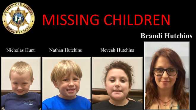 Rutherford County: 3 missing children found safe