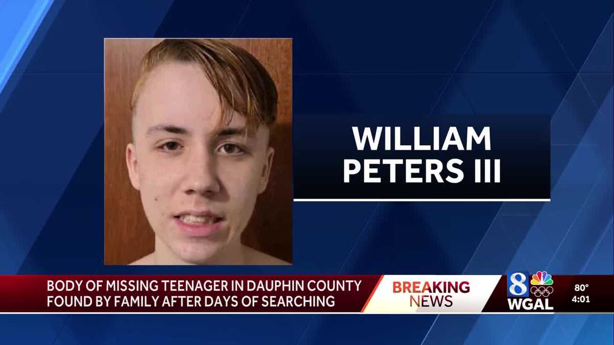Body of missing teen found in Dauphin County, Pennsylvania State Police say