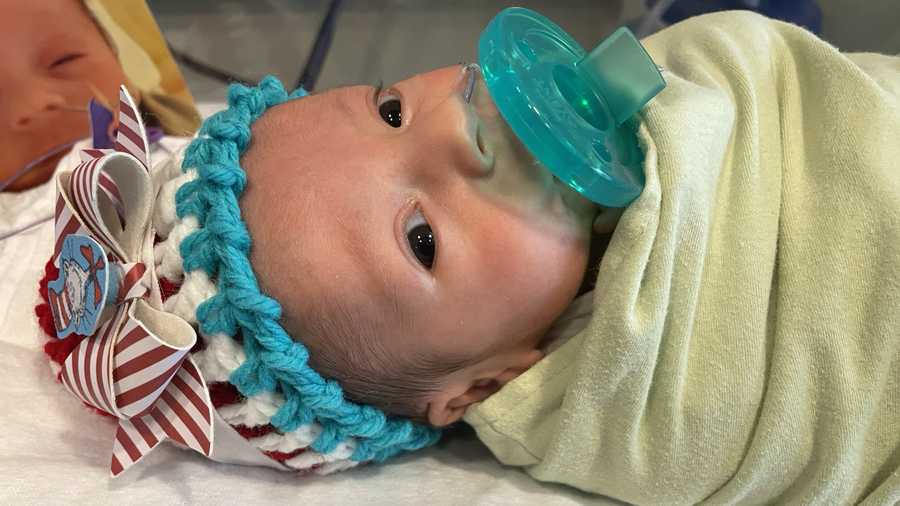 Photos: Preemies get gifts to celebrate Dr. Seuss