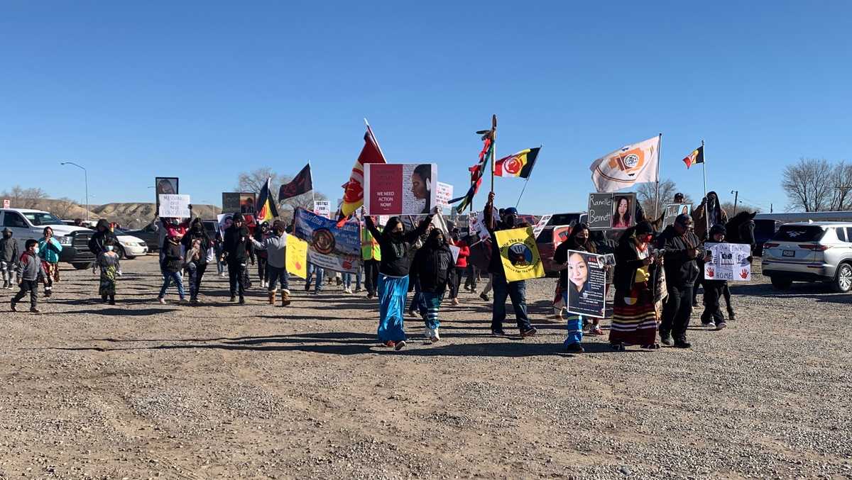 Indigenous families rally in New Mexico to advocate those missing and ...
