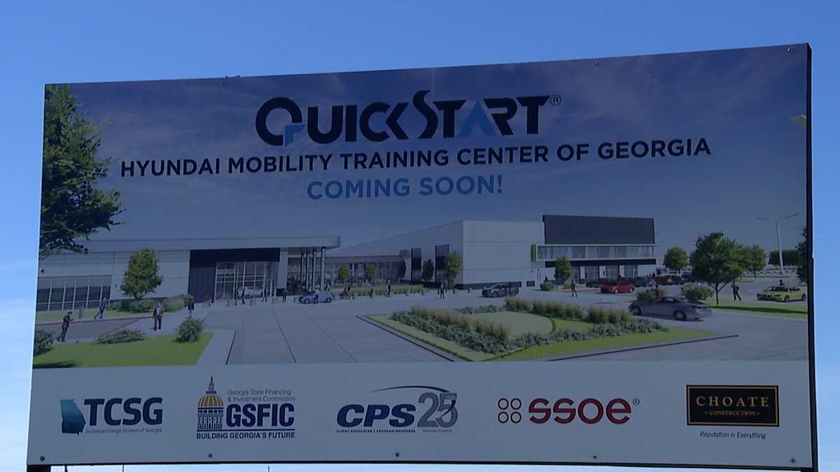 Bryan County: New Hyundai Mobility Training Center breaks ground
