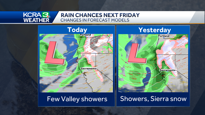 When will NorCal's dry stretch end? What forecast models show