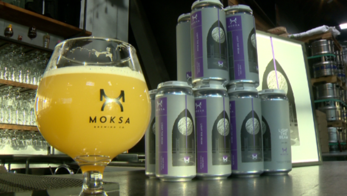 ‘Light the Beam’ Beer: Moksa Brewery turns dunks into Double IPA