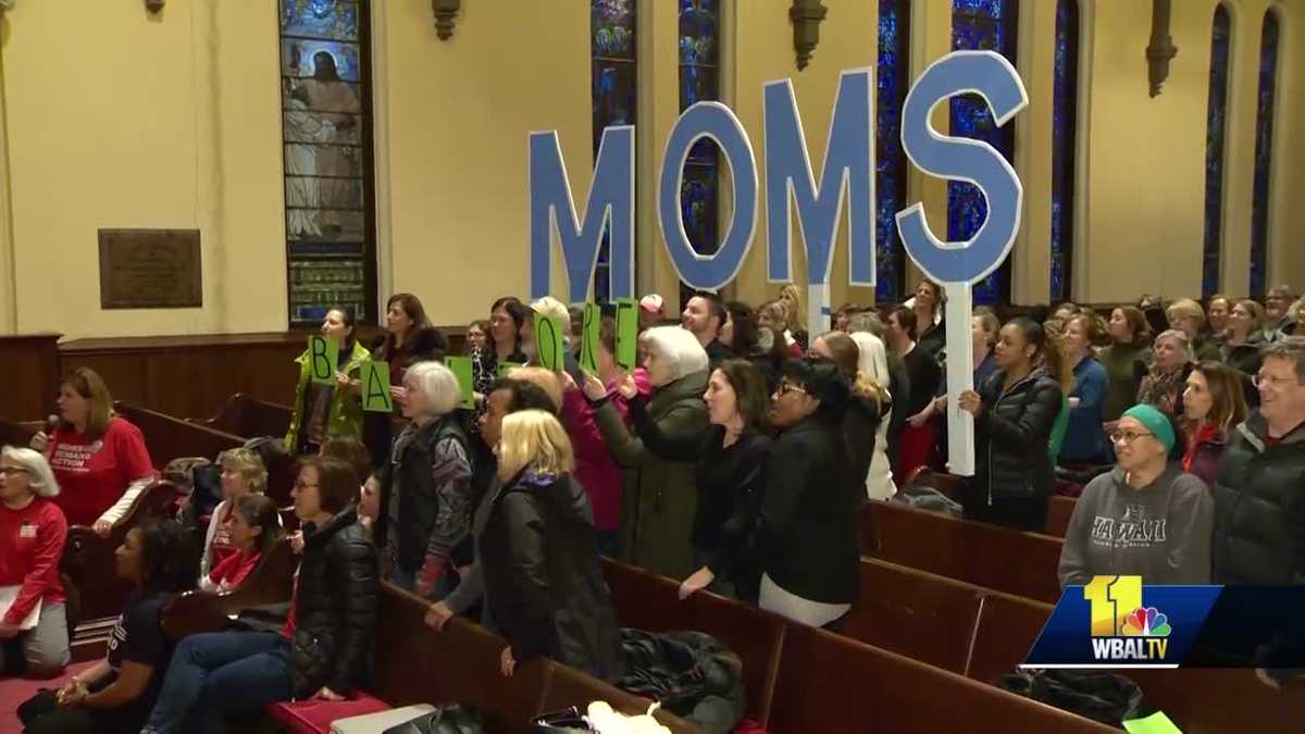Baltimore Moms Demand Action group sees largest crowd yet