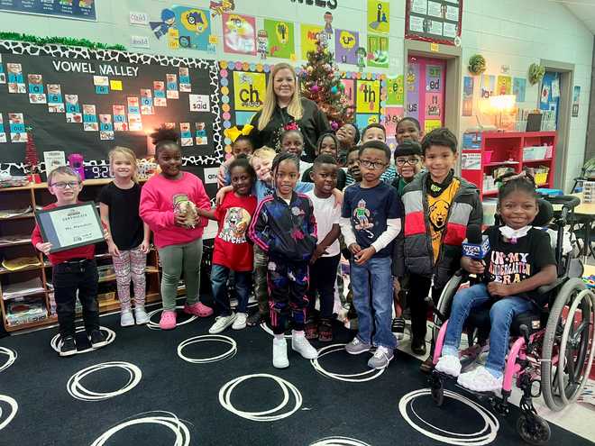 Angie Monahan makes learning fun at Mill Creek Elementary School