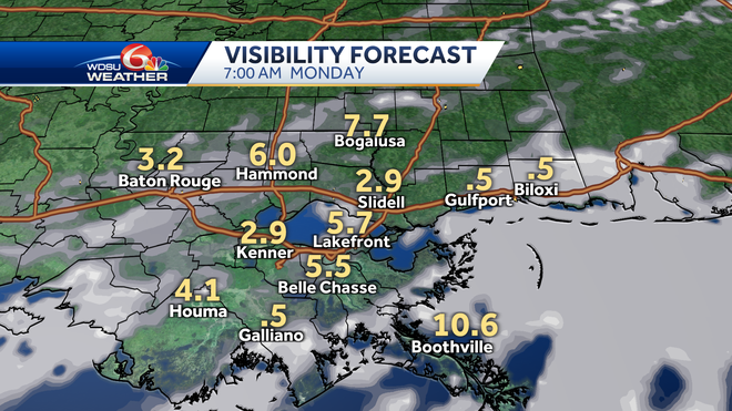 New Orleans forecast severe weather
