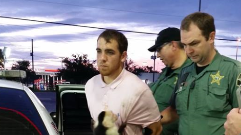 Monkey discovered clinging to man’s shirt during arrest