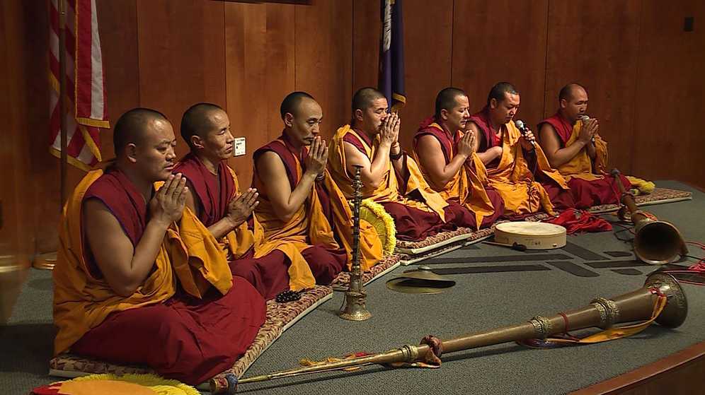 Tibetan monks teach ancient art in Upstate with Play-Doh