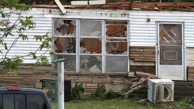NWS confirms EF-1 tornado hit parts of Monroe, OK