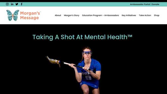 Morgan's Message provides student-athletes mental health support