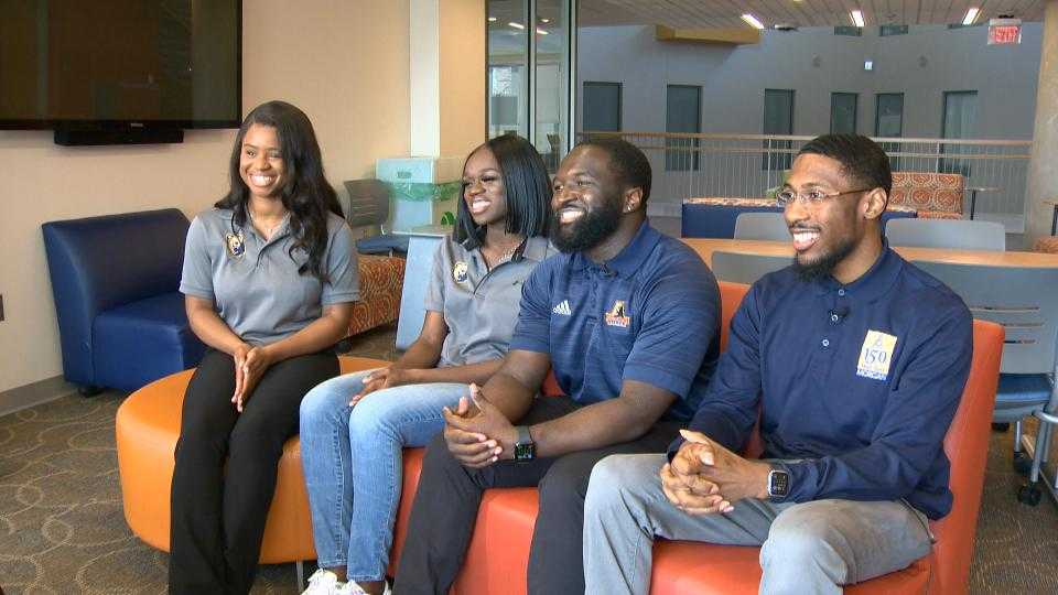 Morgan students are finalists in credit hack-a-thon competition