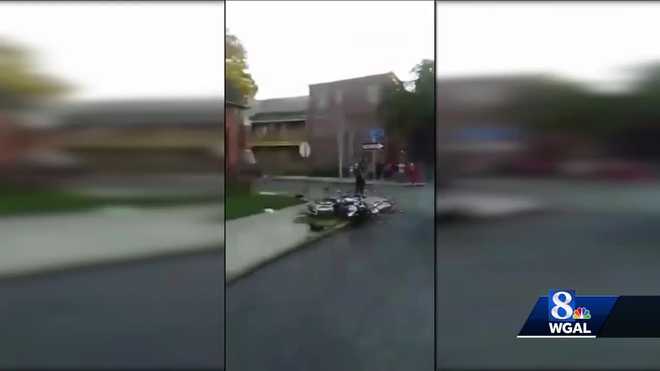 Police Driver Hits And Kills Motorcyclist After Fleeing From Officers