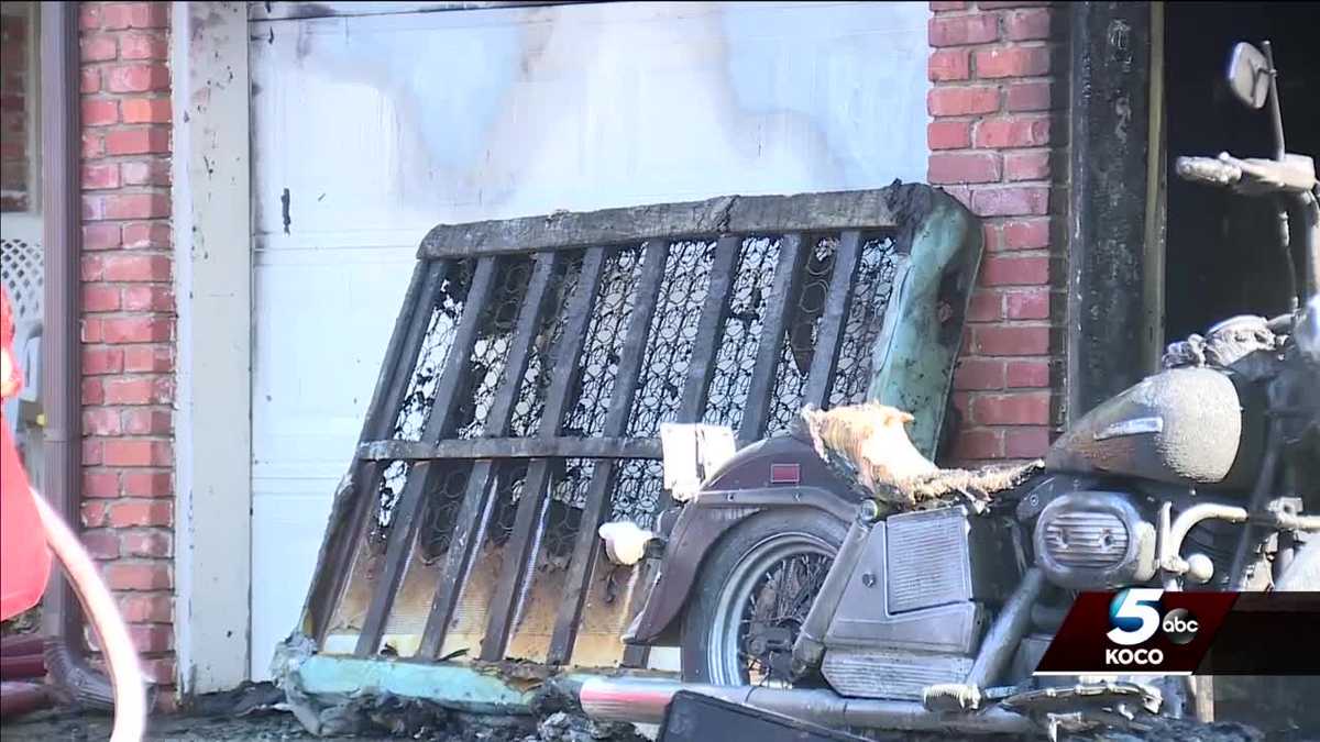 Motorcycle sparks destructive fire at home in The Village, officials say