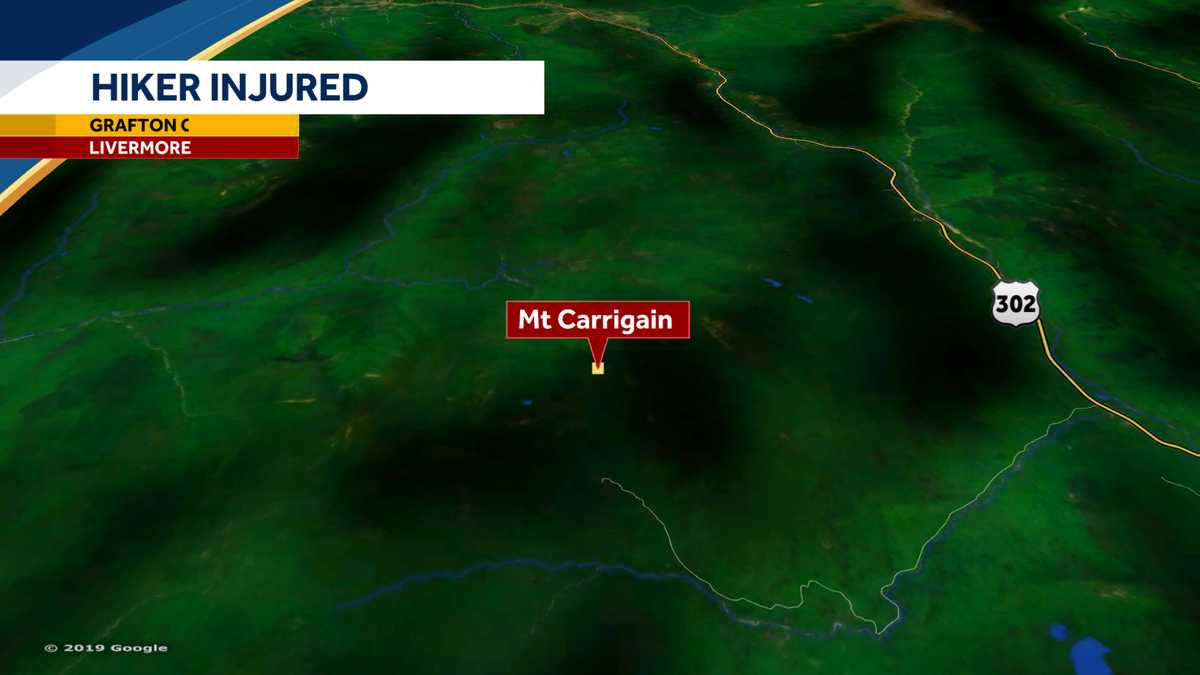 Hiker recovering after being injured on Mt. Carrigain
