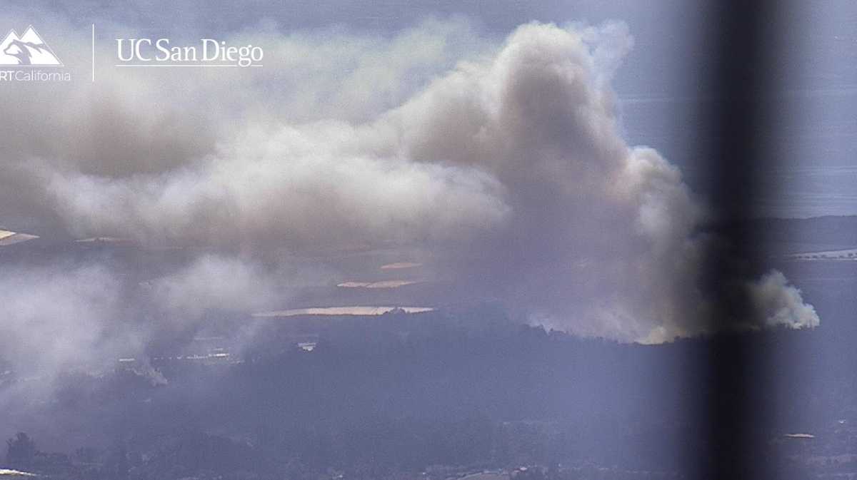 Forward progress stopped for South Santa Cruz fire, road reopened