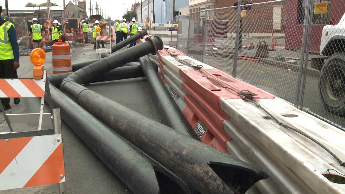 MSD details plans to repair collapsed sewer line