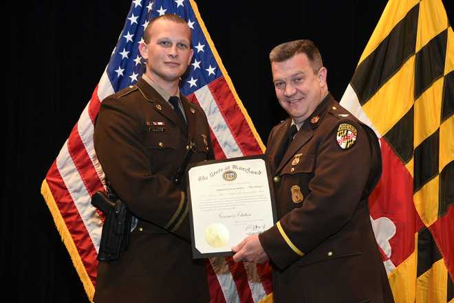 6 Maryland State Police troopers for heroism