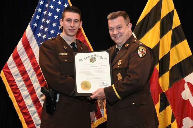 6 Maryland State Police troopers for heroism